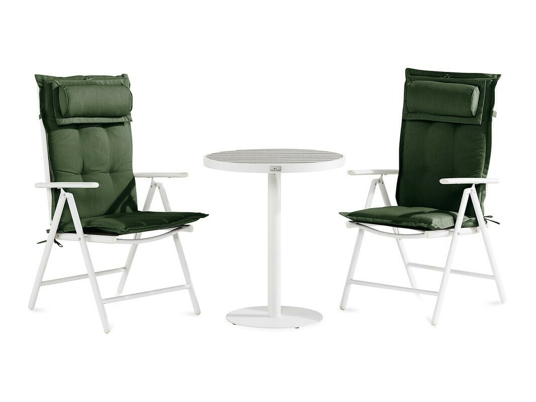 Conjunto para varanda Comfort Garden 1661 (Verde) - Mobiliário para o ...